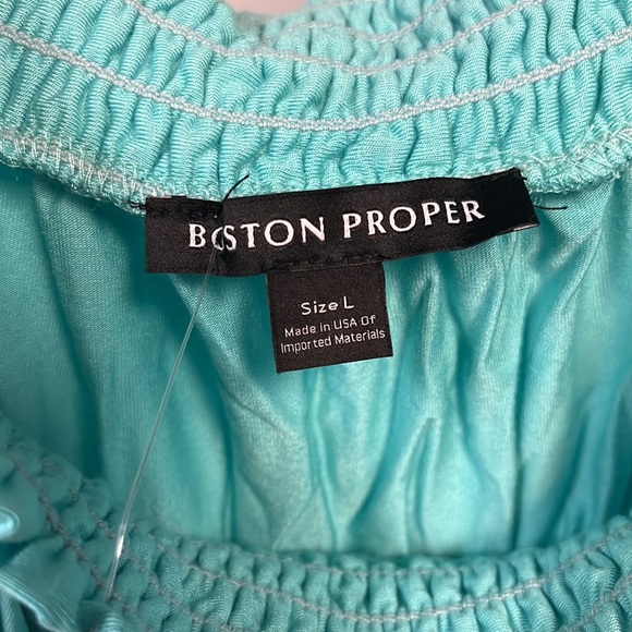 Boston Proper | Tops | Boston Proper Smocked Off The Shoulder Top ...
